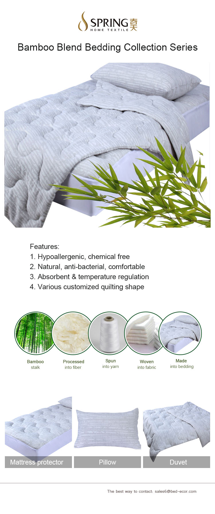 Why Choose Bamboo Bedding Collection? | Spring Hometextile Blog