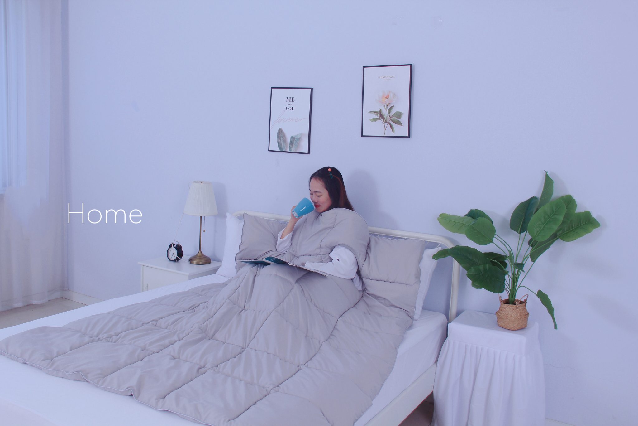 Wearable Quilt Which Is Warm and Comfortable | Spring Hometextile Blog