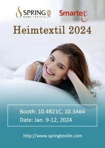Welcome to Our Booth in Heimtextil Frankfurt! | Spring Hometextile Blog